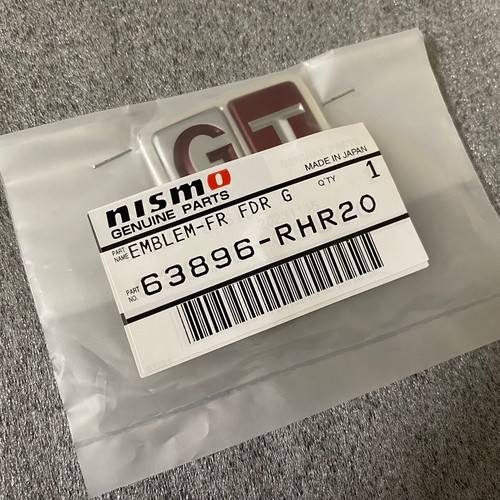 Genuin Nissan Skyline GT-R R32 Side Fender GT Emblem Badge Left Right ...