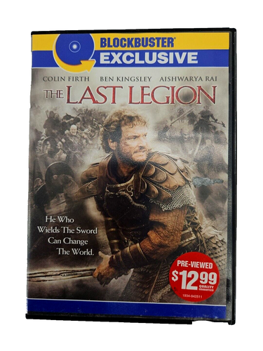 The Last Legion DVD Video Movie Colin Firth Ben Kingsley 2007 | eBay