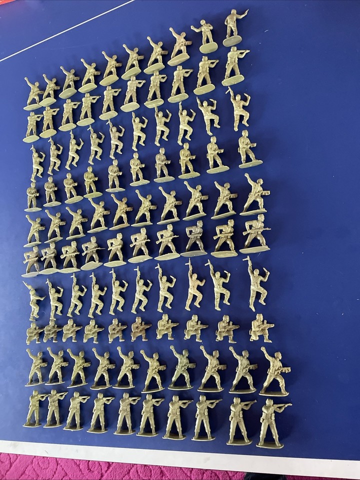 Airfix Toy Soldiers British Commandos 1/32 Scale WW2 x100 | eBay