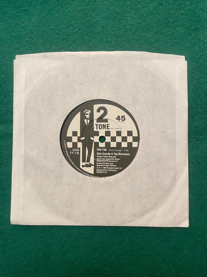 ELVIS COSTELLO - I Can't Stand Up For Falling Down - SIGNED - 1980 UK 2 ...