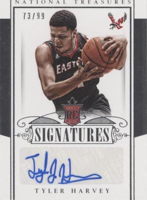 2015 Panini National Treasures College - Rookie Signatures Tyler Harvey ...