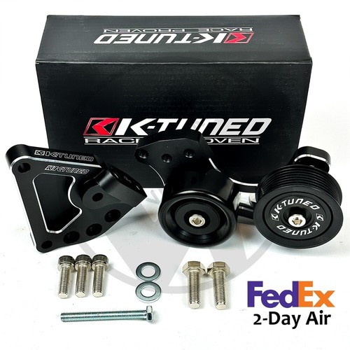 K-Tuned K20 Side Mount Pulley Kit for Honda Civic Si Acura RSX KTD-SM2 ...