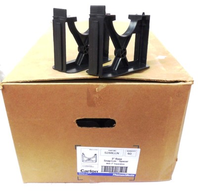 CARLON THOMAS & BETTS 3" BASE SNAP-LOC SPACER S288LLN, W/ 3" SEPERATION ...