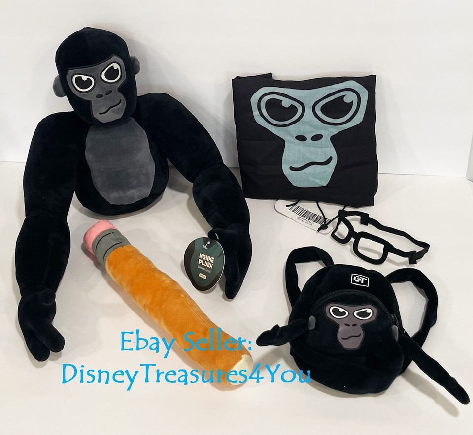 Gorilla Tag Plush WITH Game Code! Official Monke Plushie Axiom Juniper ...