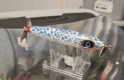 5" Custom HandCrafted Bladed Prop topwater lure( FAST BACK GREEN) | eBay