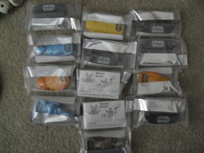 Lot of 13 Cheerios Star Wars Viewers SEALED Mouse Droid BB-8 C-3PO More ...