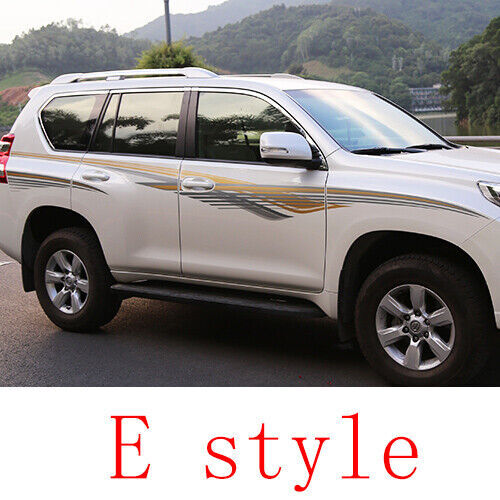 Body Waist Line Stripes Sticker For 2010-2019 Toyota Land Cruiser Prado ...