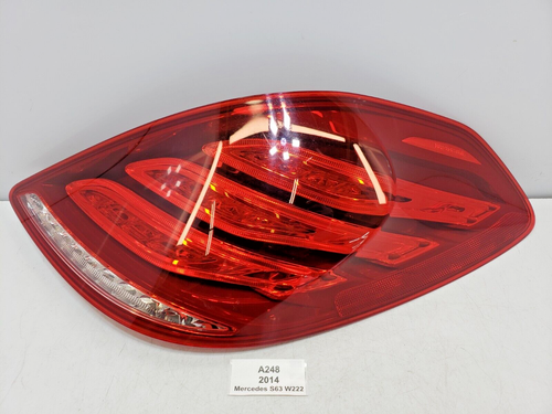 14-17 OEM Mercedes W222 S550 S63 Rear Right Passenger LED Outer Tail ...