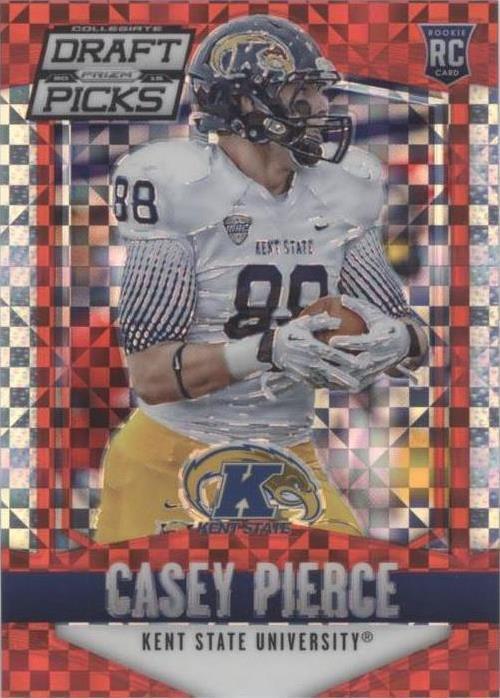 2015 Panini Prizm Collegiate Draft Picks - Casey Pierce #196 Red Power ...