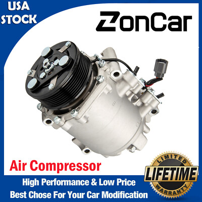 AC Compressor For 2002 2003 2004 2005 2006 Honda CR-V CRV 2.4L CO ...