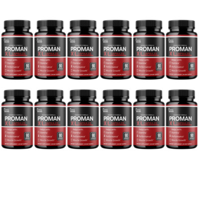 Proman XL - Male Enhancement Supplement, Men Stamina Support - 12 ...