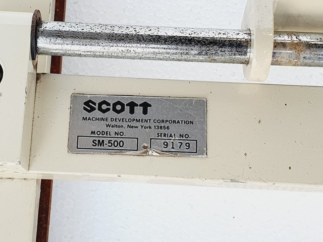 SCOTT Sm-500 Engraving Machine Engraver T59337 for sale online | eBay