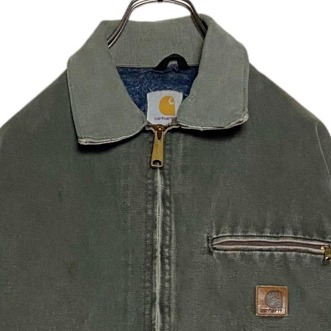 Carhartt Detroit Jacket Moss Green Size L Vintage USA Carhartt Detroit Jacket Moss Green Size L Vintage USA