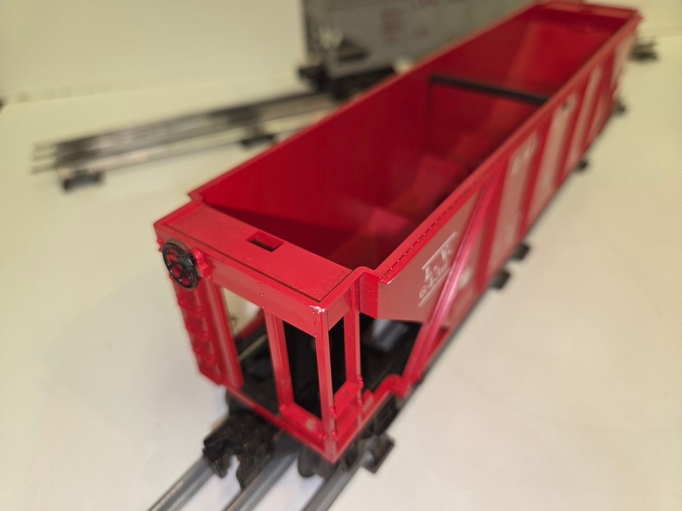 Vintage LIONEL Lehigh Valley Quad Hopper 6436-110 / Hopper 6456-25 Post ...