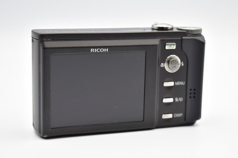⏯️Excellent +5] RICOH R8 Black 10.0MP CCD Compact Digital Camera From ...