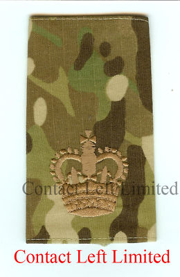 New Crye Multicam MTP British Forces WO2 SSM RANK SLIDE | eBay UK