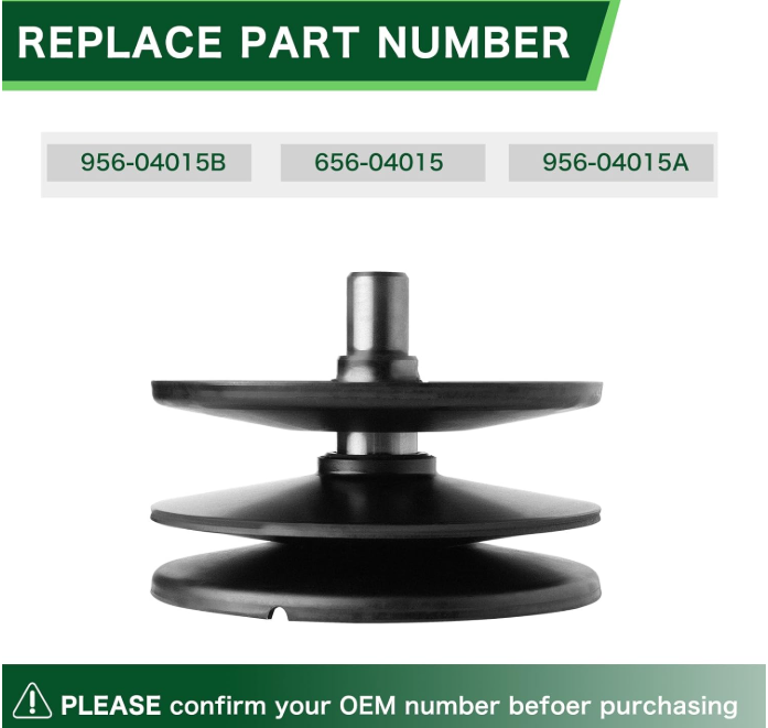 656P05011 95604015B 95604015A 95604015 Variable Pulley For MTD For Troy ...