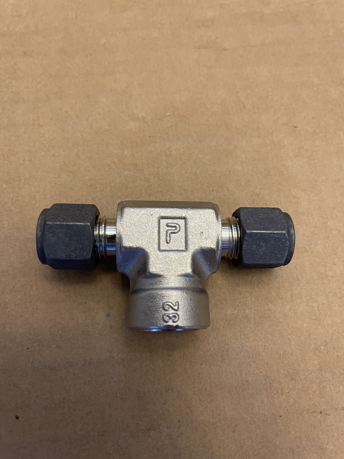 Parker 4-4-4 OBZ-SS Tube Fitting Single Ferrule Compression Fitting 5 ...