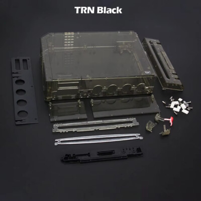 Nintendo Wii Replacement Shell Housing Smoke Black Clear Translucent ...