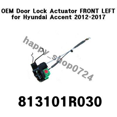 OEM Door Lock Actuator Front Driver Left 813101R030 for Hyundai Accent ...