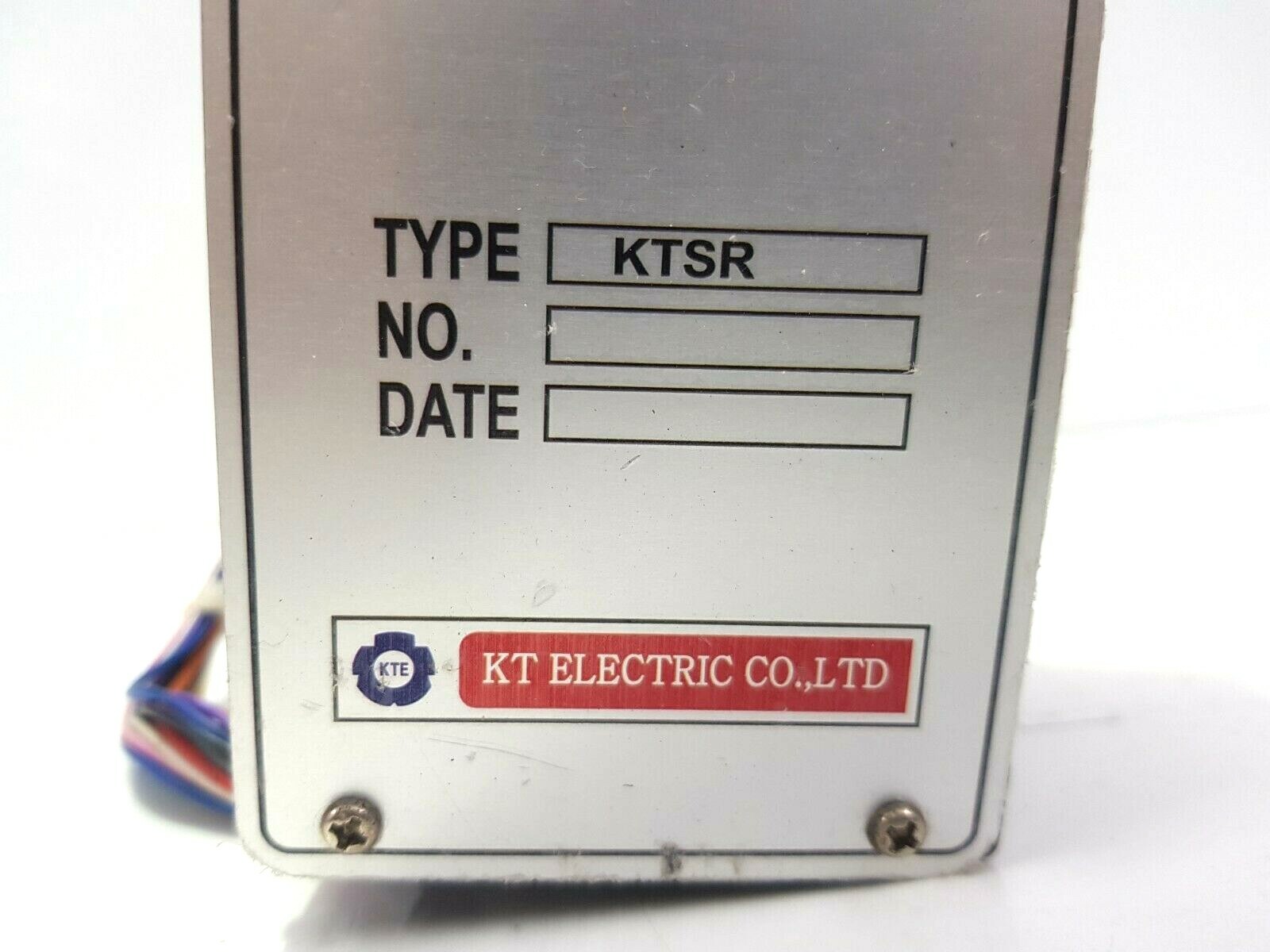 KT ELECTRIC KTSR STARTER BY SOLID STATE RELAY | eBay