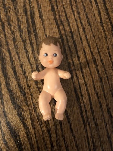 Mattel Barbie Doll BABY CRISSY Chrissy Brown HAIR 1973 Blue Eyes Baby ...