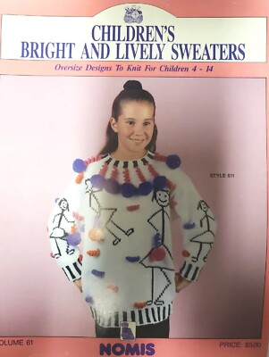 Children's Bright and Lively Sweaters By Nomis No.61 | eBay