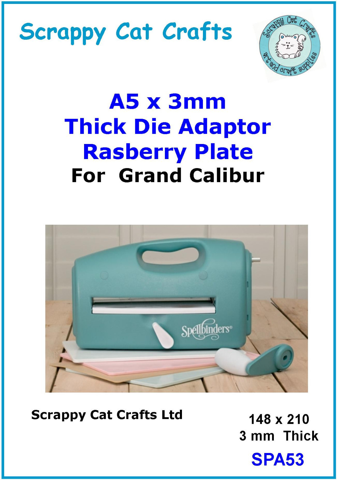 Spellbinders+Grand+Calibur+Junior+Raspberry+Spacer+Plate for sale ...