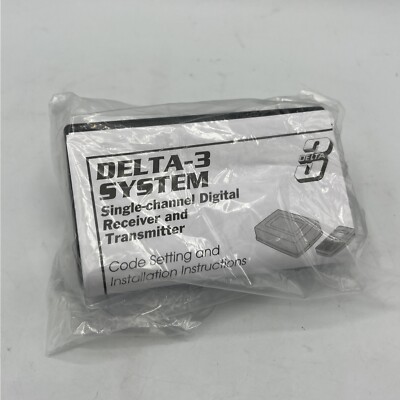 Linear Delta-3 System Single-Channel Digital Transmitter Garage Remote ...