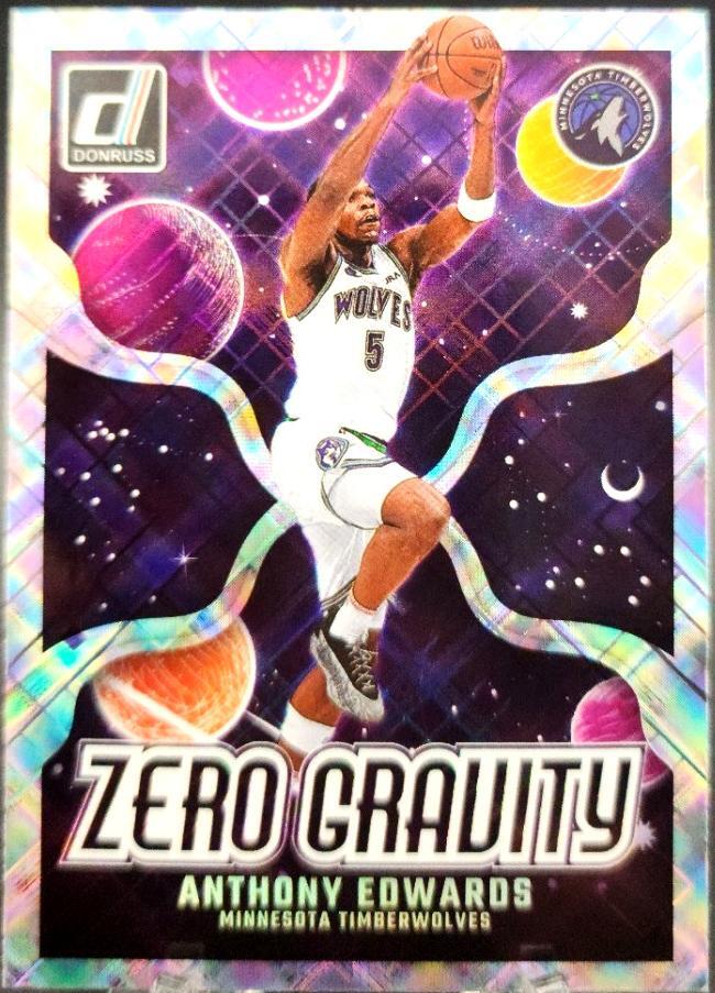 2024-25 Panini Donruss - Zero Gravity Anthony Edwards #7 Diamond for sale online | eBay