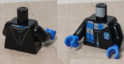 New LEGO Hogwarts School Uniform Torso RAVENCLAW Crest Jacket Scarf ...