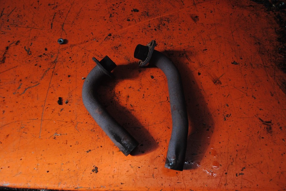 John Deere 316 Onan B43 Exhaust Elbows Manifolds 16hp | eBay