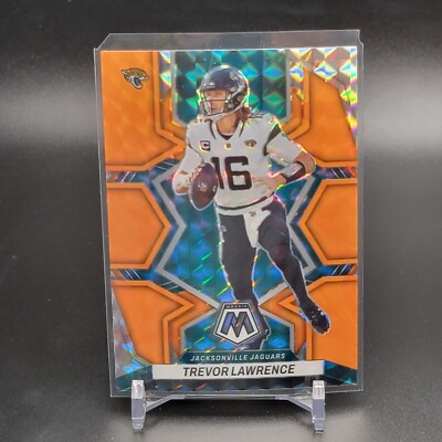 2022 Mosaic NFL Football TREVOR LAWRENCE #88 ORANGE MOSAIC PRIZM SP ...
