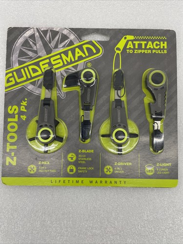 Guidesman Z-Tools 4-Pack LED Light Screwdriver Blade Hex Tool Driver ...