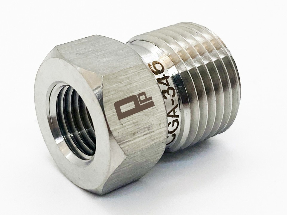 CGA 346 SCBA Breathing Air Compressor SCUBA x 1/4" FNPT Adapter | eBay