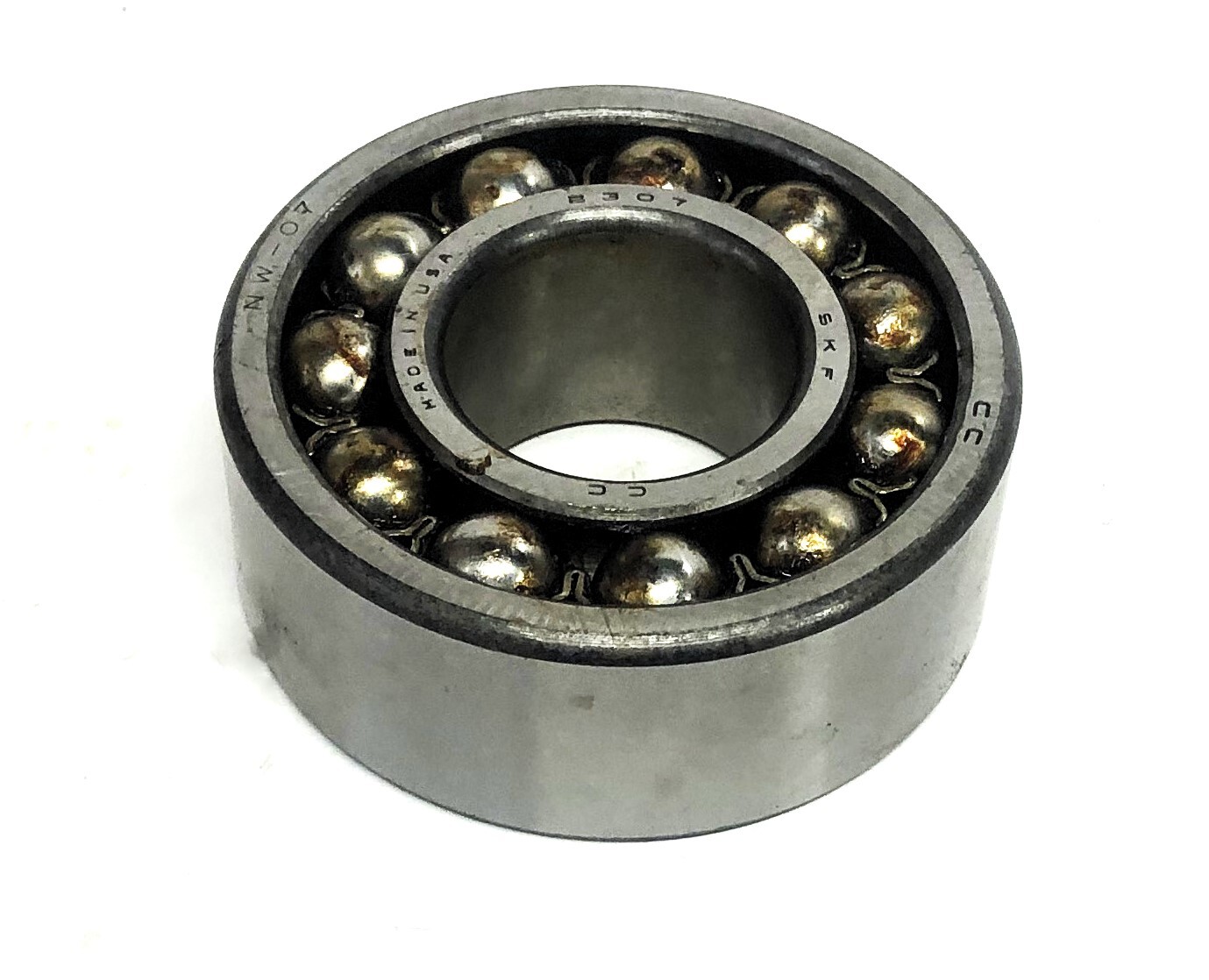 SKF CC Double Row Self Aligning Ball Bearing 2307 NW-07 NOS | eBay