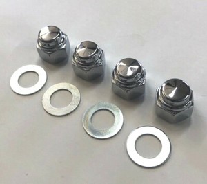 ROCKER SHAFT CAP NUT & WASHER KIT FOR HARLEY SHOVELHEAD & IRONHEAD ...