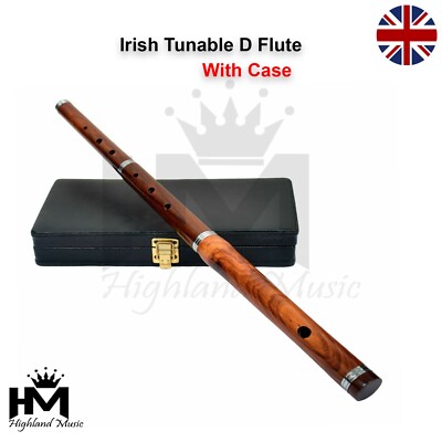 Professional Tunable Irish D Flute with Case 23" Long 3 Pcs Flutes ...