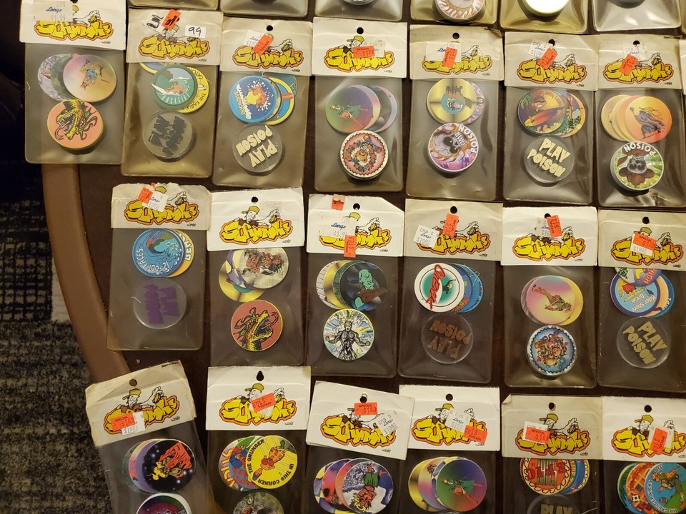 1 Pack of Vintage Pogs with Vintage Slammer - Very Rare 90s Pogs | eBay