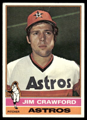 1976 Topps Jim Crawford #428 Houston Astros Baseball Card | eBay