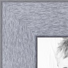 ArtToFrames Picture Frame Custom 1.25" Silver Platinum Style 4637 Small ...