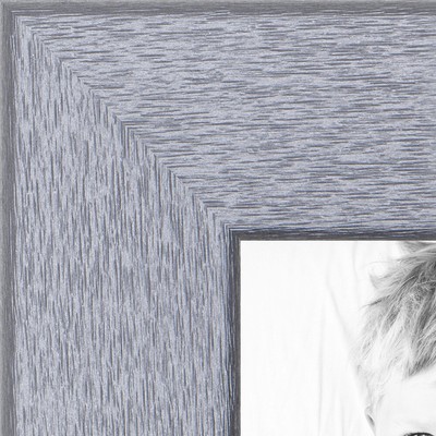 ArtToFrames Picture Frame Custom 1.25" Silver Platinum Style 4637 Small ...
