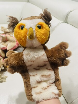 Vintage 1978 R. Dakin & Co Hand Puppet Owl 10” Excellent | eBay