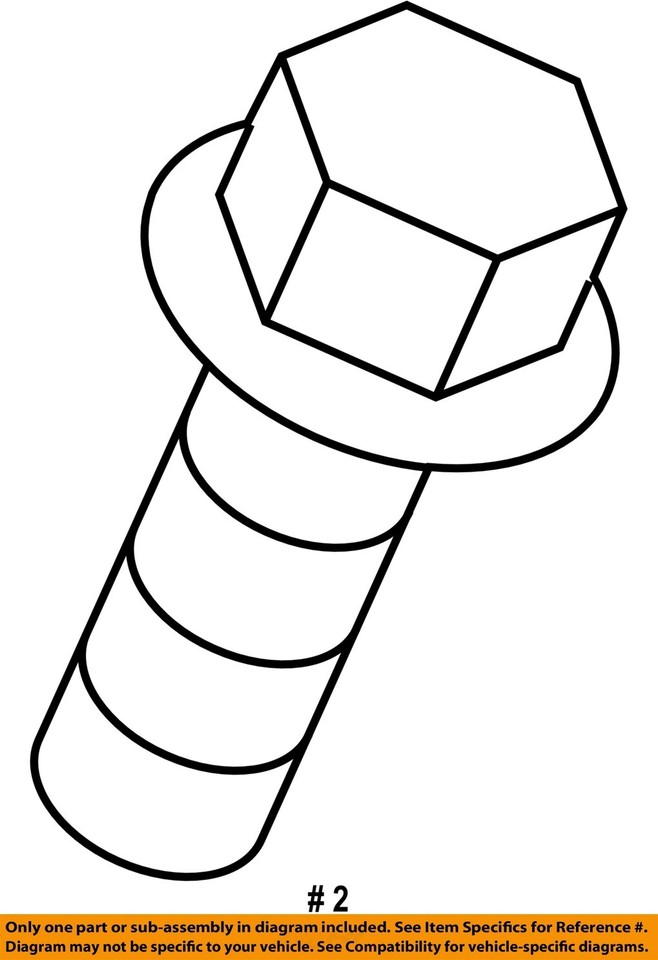 GM OEM Air Cleaner Intake-Upper Cover Bolt 11611199 | eBay