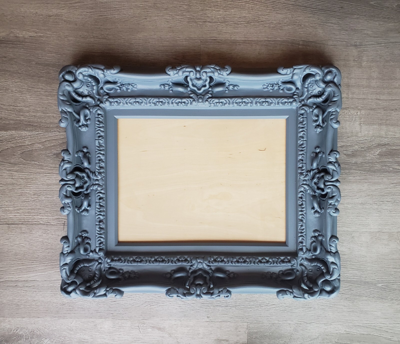 12x16 Blue Picture Frame, Baroque Wall Ornate Frame for Art, Prints ...