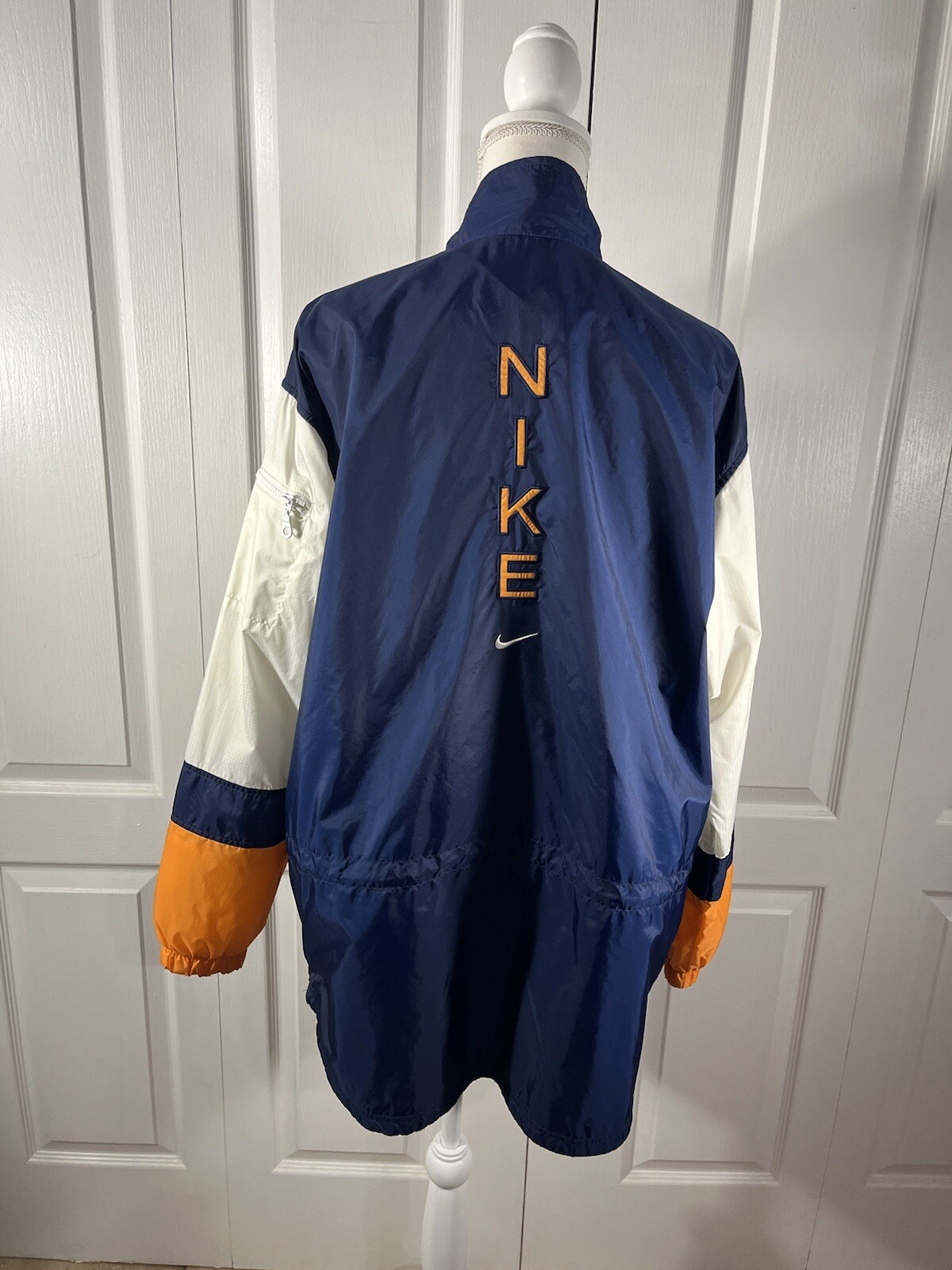 Vintage 90 Nike Windbreaker Jacket NME 920220 Kl4 Full Zip Mens Large ...
