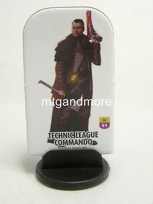 Pathfinder Battles Pawns / Tokens - #081 Technic League Commando - Iron ...