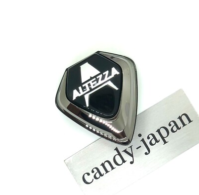 Toyota Genuine Altezza Black Front Grille Emblem 75311-53020 Badge Car ...