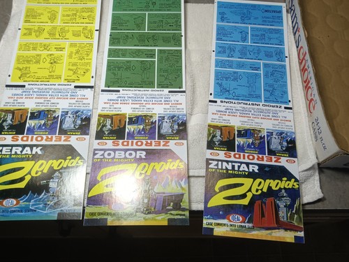 Zeroids Ideal robot space package cardboard Zerak , Zobor , Zintar | eBay