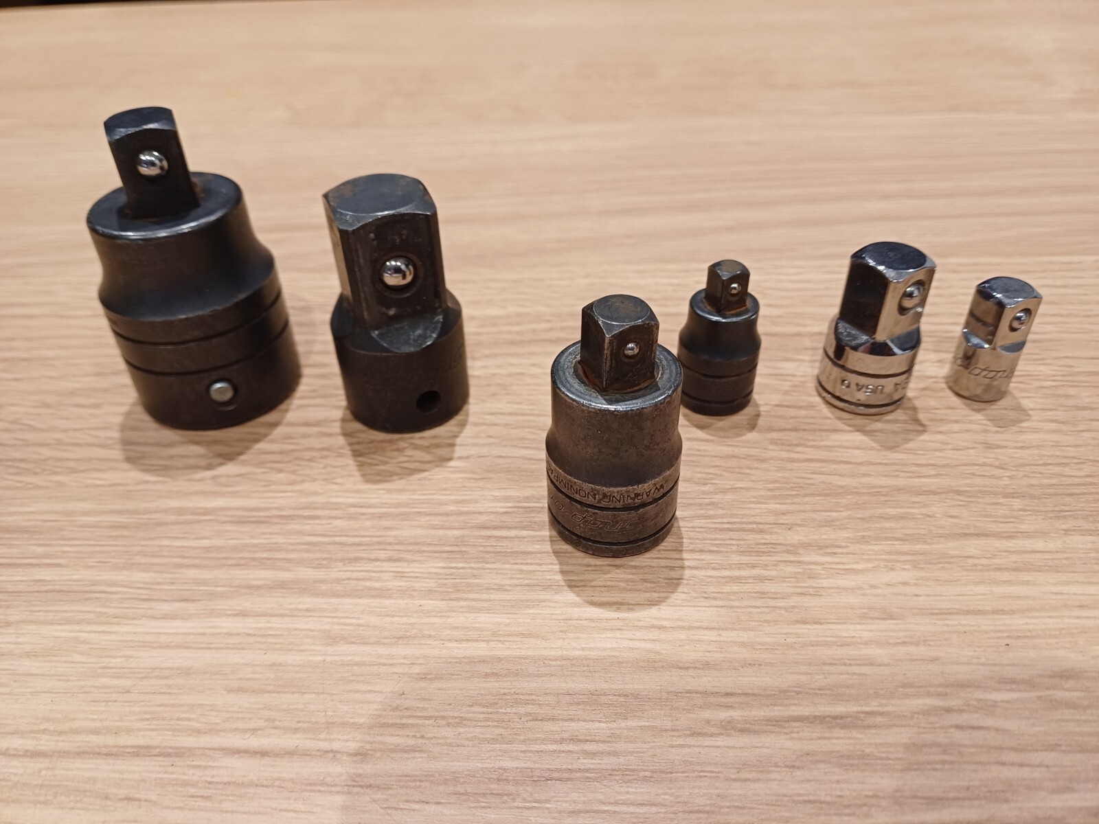 Snap On 6pc Combination Square Drive Adaptor Set | eBay